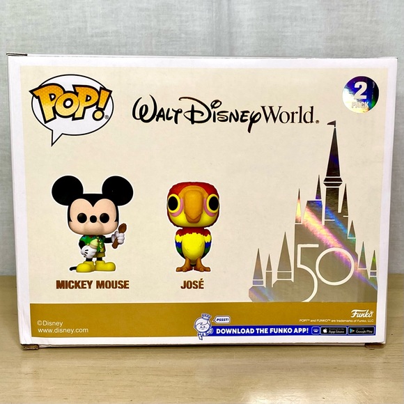 Funko | Other | Mickey Mouse And Jose Funko Pop Set Disney Exclusive ...